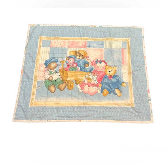 Bedding | Handmade Project Linus Stuffed Animals Wagon Baby Blanket ...